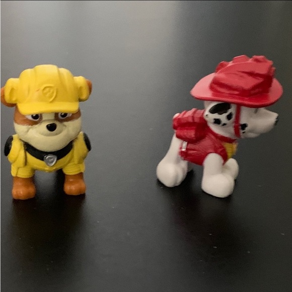 Nickelodeon | Toys | Nickelodeon Paw Patrol Pup Marshall Rubber Mini ...